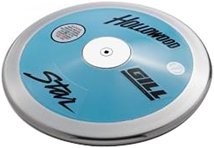 Gill Athletics Hollowood Star Discus - Soccer Equipment and Gear
