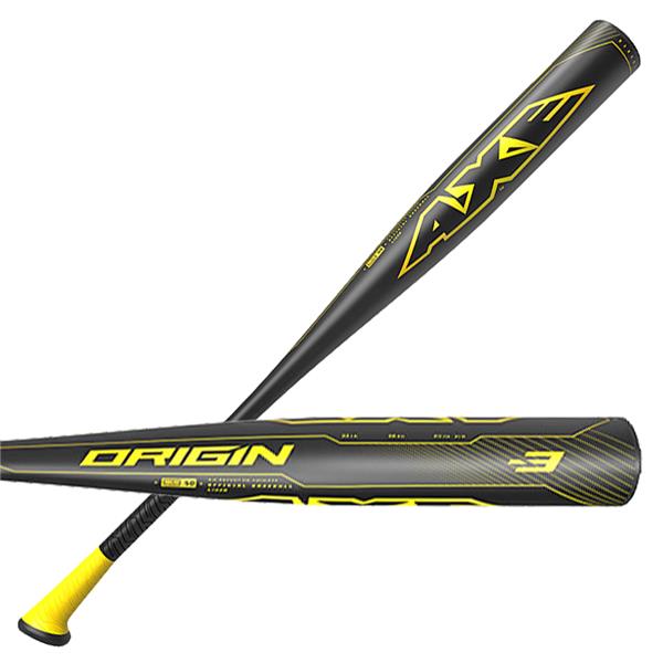 Axe Bats Origin BBCOR (-3) Baseball Bat - Baseball Equipment & Gear