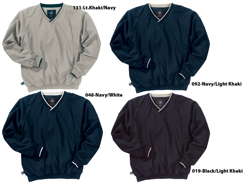 E11729 Charles River Legend Lined Pullover Windshirt