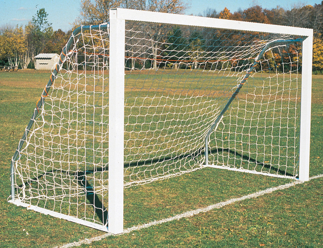 E1174 7x21x3x7 White Round or Square Soccer Goals (EA)
