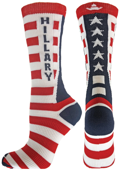 Red Lion Hillary Clinton Urban Socks - Soccer Equipment and Gear