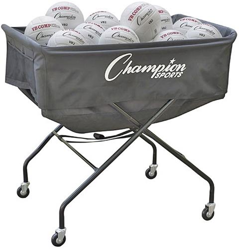 Champion Sports Mammoth Volleyball Cart - Volleyball Equipment and Gear