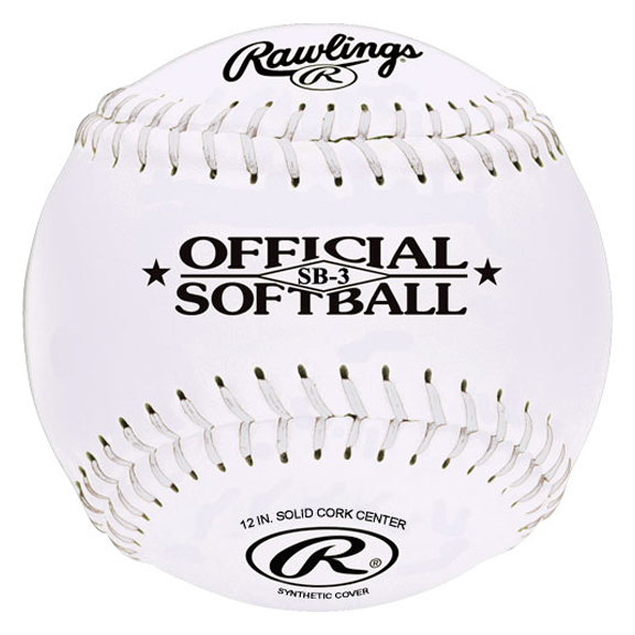 Rawlings 12" Recreational Slow Pitch Softballs - Baseball Equipment & Gear