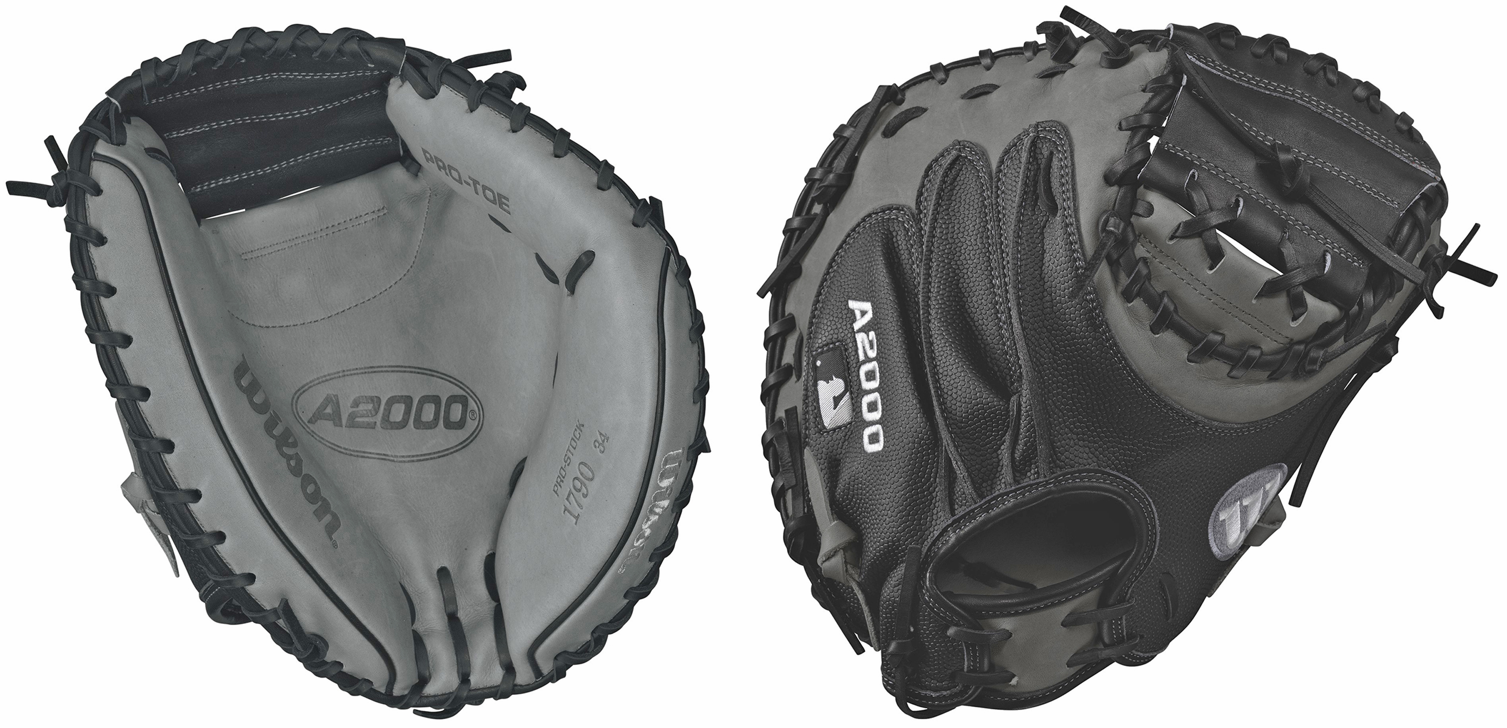 E118641 Wilson A2000 1790 SS Catcher 34" Baseball Mitt
