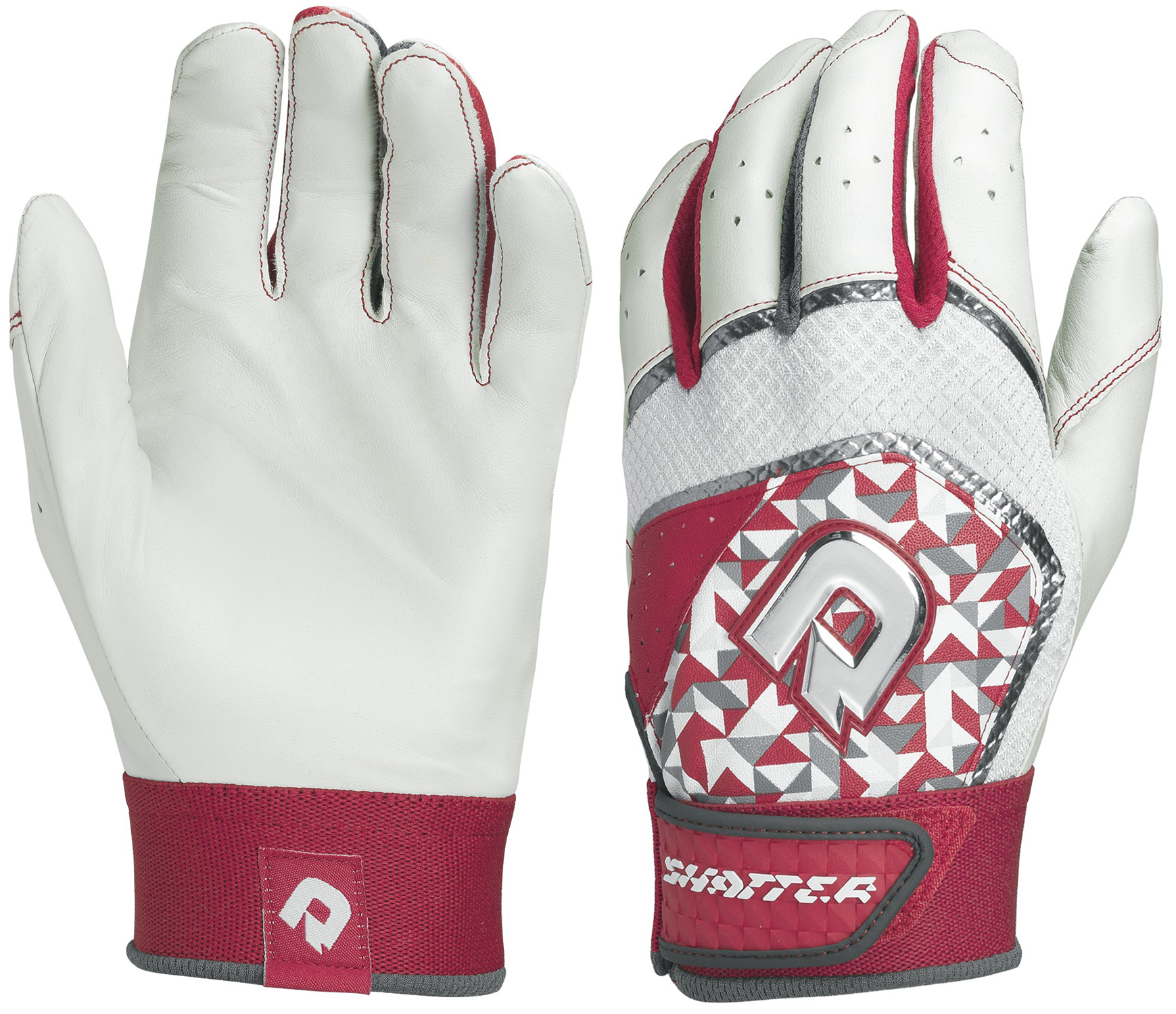 E118747 DeMarini Shatter Baseball Batting Gloves (Pair)