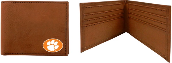 Clemson Tigers Classic Football Wallet - Fan Gear
