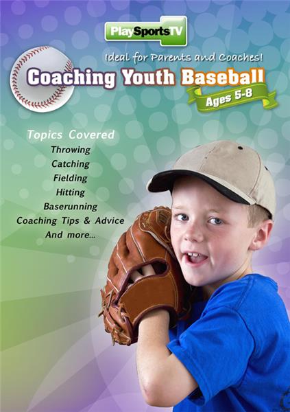 Coaching Youth Baseball: Ages 5 to 8 DVD 70 Mins - Baseball Equipment ...