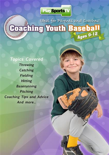 Coaching Youth Baseball: Ages 9 to 12 DVD 70 Mins - Baseball Equipment ...