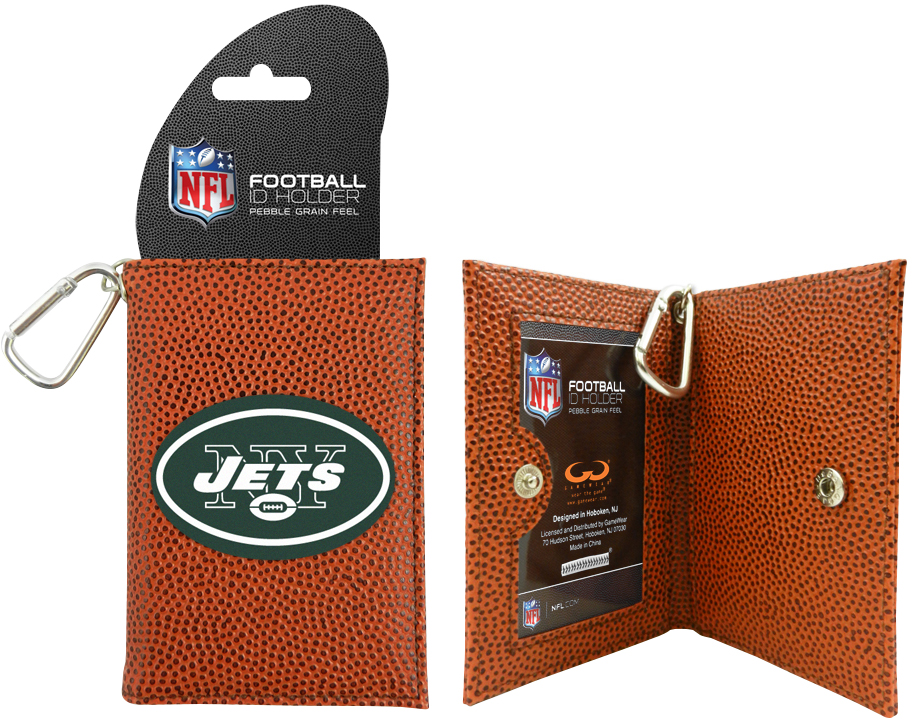 E119049 New York Jets Classic NFL Football ID Holder