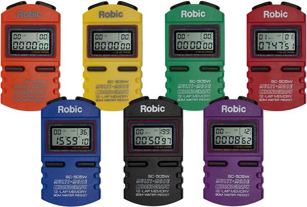 Robic Timers SC-505W 12 Memory Stopwatch - Baseball Equipment & Gear