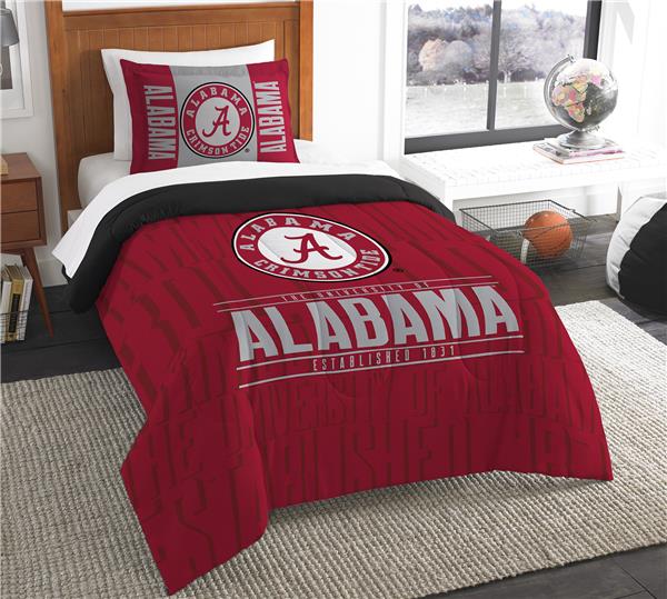 Northwest NCAA Alabama Twin Comforter & Sham - Fan Gear