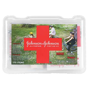 Johnson & Johnson All Purpose First Aid Kits - Soccer Equipment and Gear