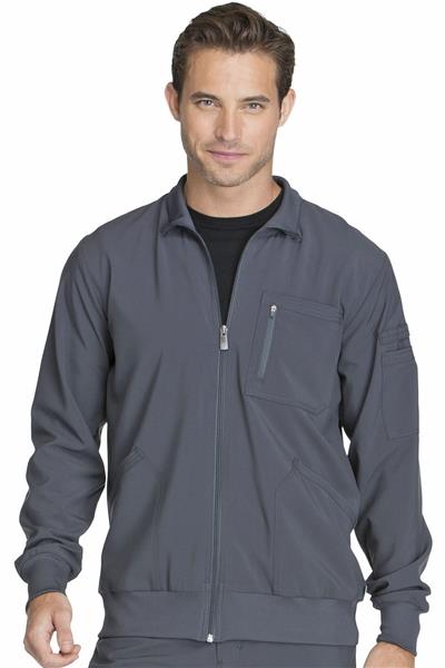 Infinity Mens Zip Front Scrub Jacket - Cheerleading Equipment and Gear