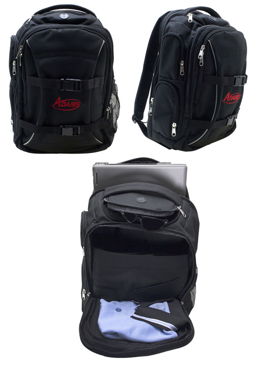 E121943 Adams Football Coaches Backpack Bag