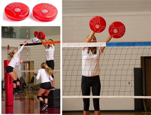 Tandem Sport Volleyball Round Blocking Pad Set - Volleyball Equipment ...