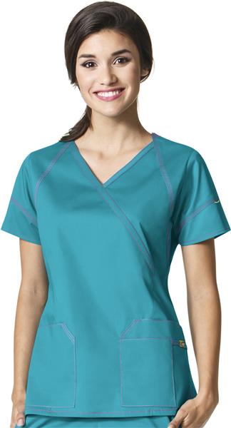 WonderWink Womens 7 Flex Fasion Crossover Top - Cheerleading Equipment ...