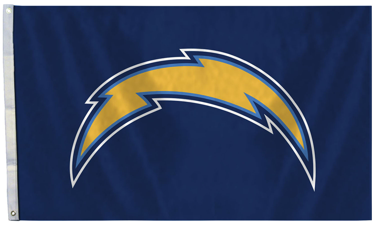 E122548 NFL Los Angeles Chargers Logo Flag w/Grommet