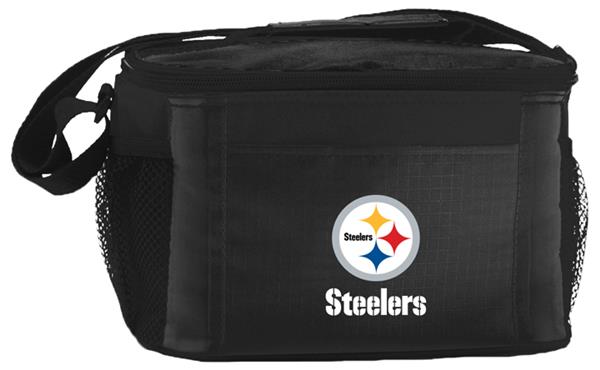 NFL Pittsburgh Steelers 6-Pack Cooler/Lunch Box - Fan Gear