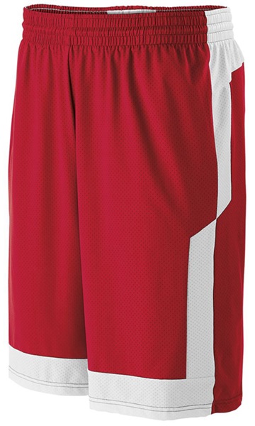High Five Switch Up Reversible 10" Adult Basketball Shorts No Pockets ...