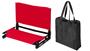 Deluxe Wide Stadium Chair & Black Bag Combo - Baseball Equipment & Gear