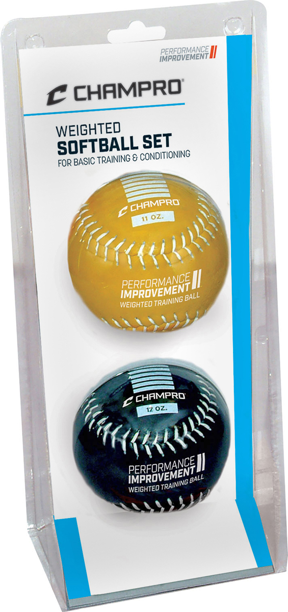 E12340 Champro Weighted Training Softballs (Set of 2)