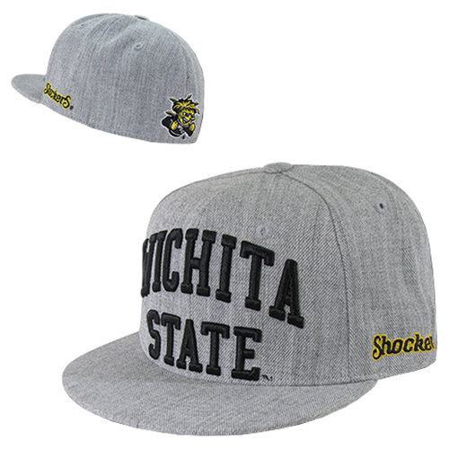 WRepublic Wichita State Univ Game Day Fitted Cap - Fan Gear