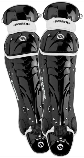 Worth Liberty Fastpitch Softball Leg Guards - Baseball Equipment & Gear