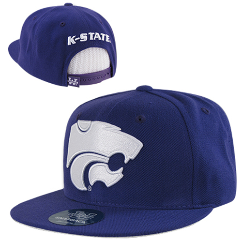 Kansas State University College Snapback Cap - Fan Gear