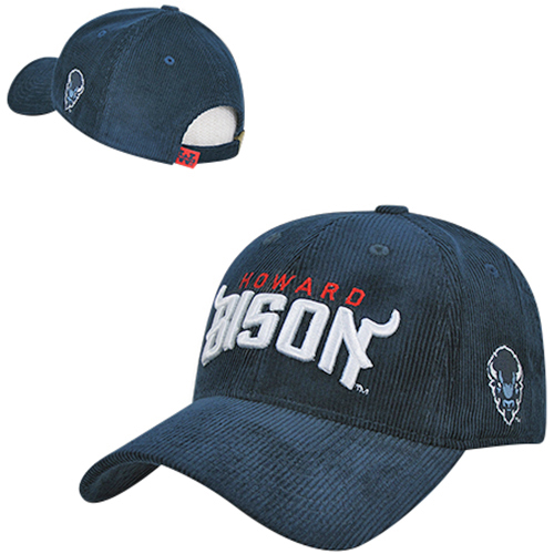 Howard University Structured Corduroy Cap - Fan Gear