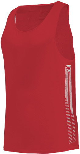 Womens (BK,Forest,Maroon,Navy,Purple,Royal,Red,WH) Sprint Track Singlet