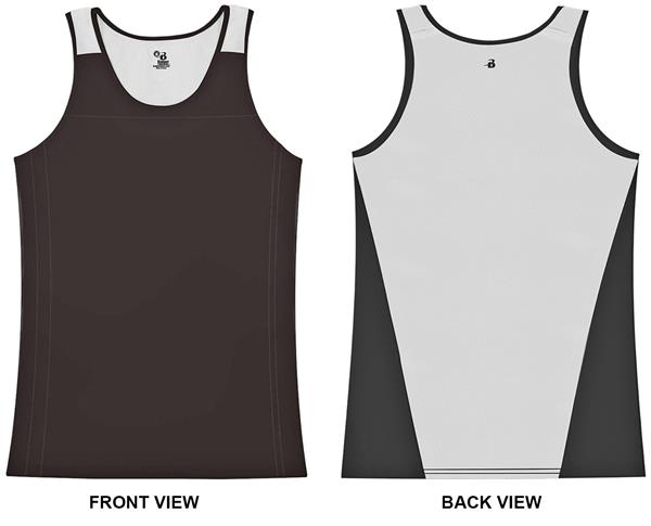 Badger Ladies Ventback Track Singlet - Basketball Equipment and Gear