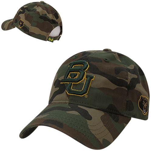 Baylor University Relaxed Camo Cap - Fan Gear