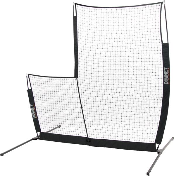 Bownet 8' x 8' L-Screen Elite Net Baseball - Baseball Equipment & Gear