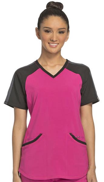 Cherokee Infinity Womens Colorblock V-Neck Top - Cheerleading Equipment ...