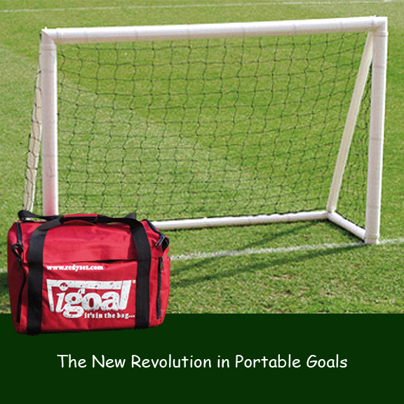iGoal Inflatable 6'x4' "Mini iGoal" Soccer Goals - Soccer Equipment and ...