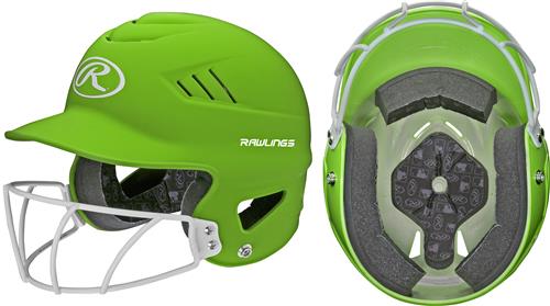 Rawlings Coolflo HS/College SB Batting Helmet - Baseball Equipment & Gear