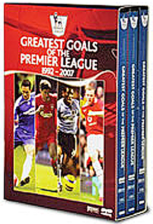 Premier League Greatest Goals- 3 DVD Box Set (DVD) - Soccer Equipment ...