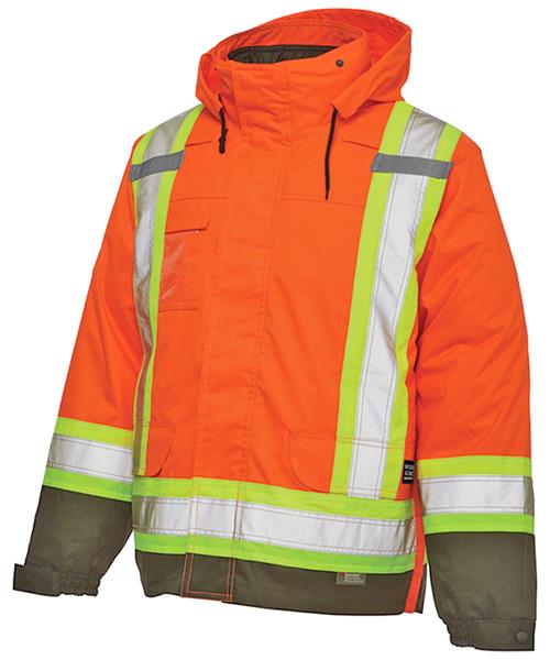 Work King Lined 5-In-1 Safety Jacket - Cheerleading Equipment and Gear