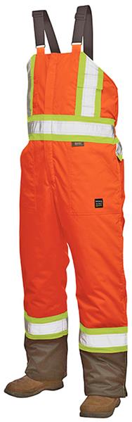 Work King Insulated Lined Safety Overall Bib - Soccer Equipment and Gear