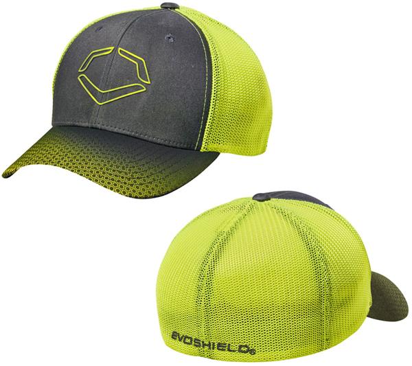 Evoshield Neon Onslaught Flex-Fit Hat - Baseball Equipment & Gear