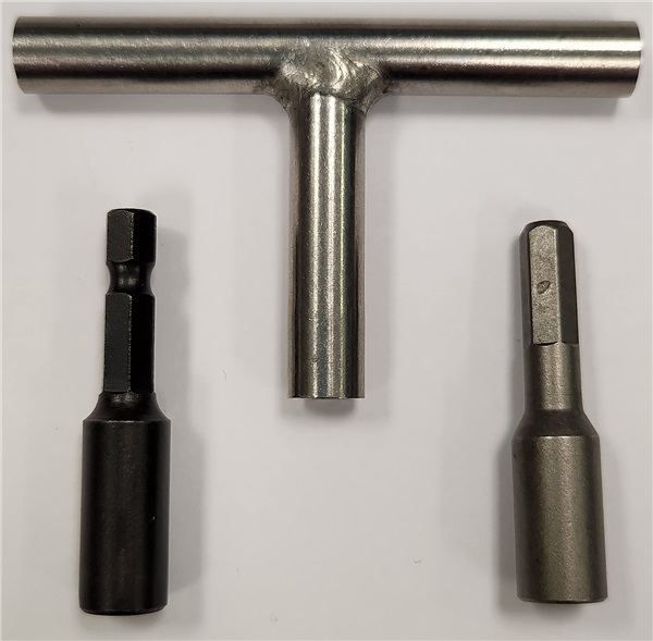 Blazer Athletic T-Handle Spike Wrench - Soccer Equipment and Gear