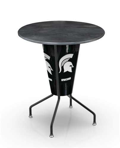 E127253 Holland Michigan State Univ Lighted Pub Tables