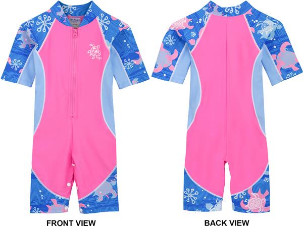 Tuga Sunwear Girls Low Tide One Piece Sunsuit - Swimming Equipment and Gear