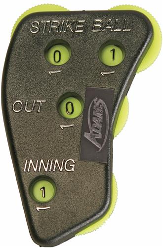 Adams Baseball/Softball Umpire 4-Wheel Indicator - Baseball Equipment ...
