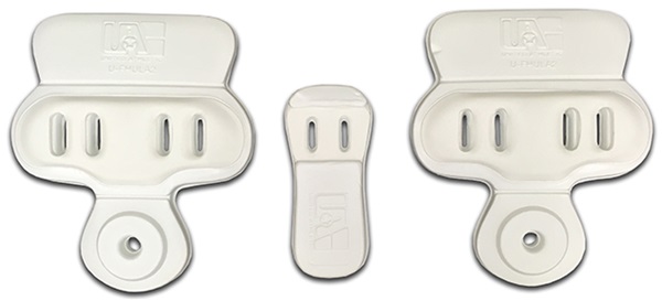 United Athletic Football Hip Pad Set Plastic Shell - Closeout Sale ...