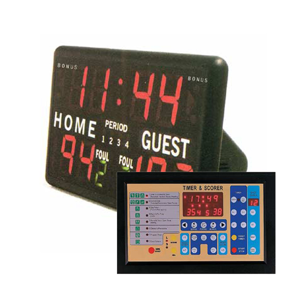 Multisport Tabletop Electronic Scoreboard & Timer - Soccer Equipment ...