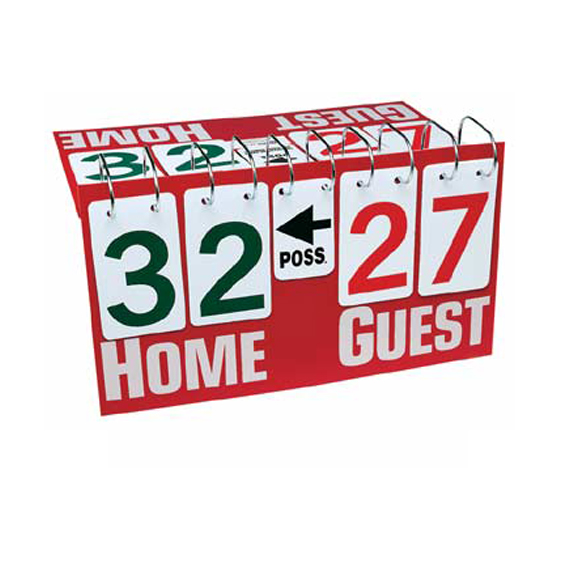 Standard Flip Scoreboards - Soccer Equipment and Gear