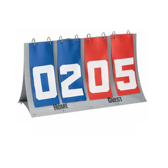 Basic Flip-Score Scoreboard - Soccer Equipment and Gear
