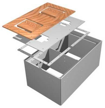 Versa-Com Flush Mount Comm/Elec Box - C/O - Closeout Sale - Soccer ...