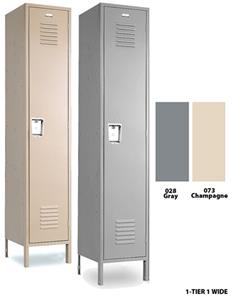 E12846 Vanguard Steel Single Gym Lockers
